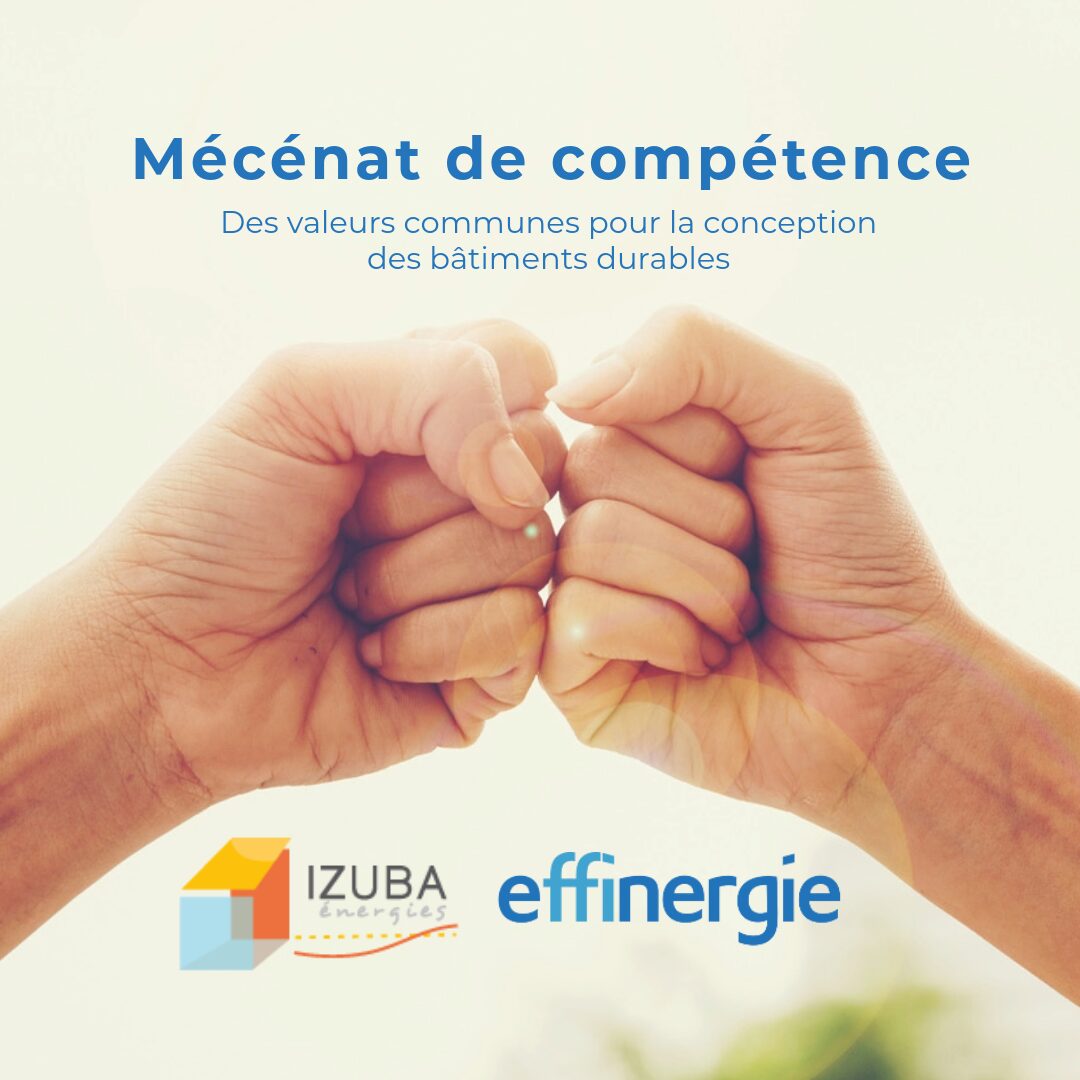 Izuba devient mécène de l'association Effinergie